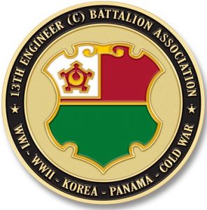 Lapel Pin 1″ | 13th Engineer Combat Battalion Association